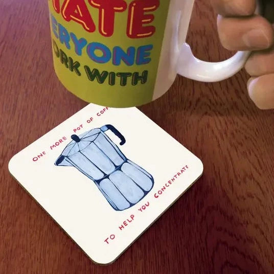 Coaster: One More Pot of Coffee – ICA Retail Store