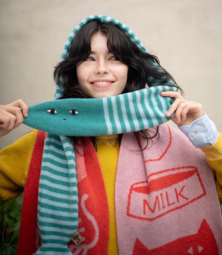 Wool Scarf: Fish – ICA Retail Store