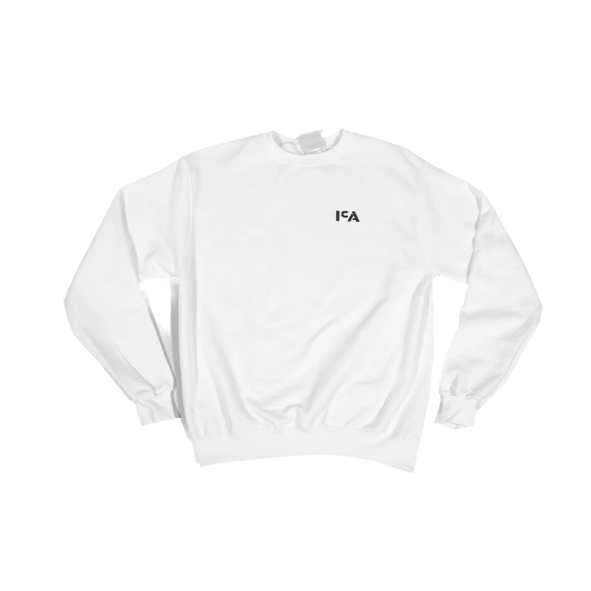 ICA Logo Sweatshirt: White – ICA Retail Store