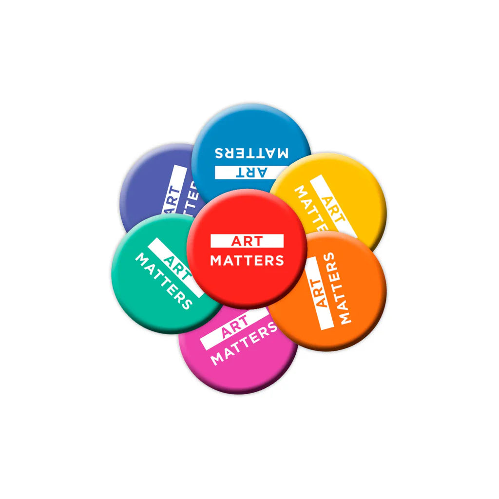 Button: Art Matters – ICA Retail Store