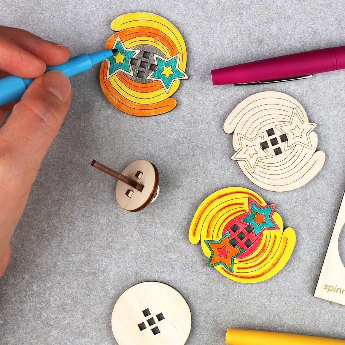 DIY Spinning Top: Shooting Star – ICA Retail Store