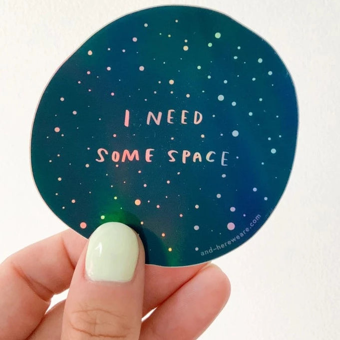 Sticker: I Need Space – ICA Retail Store